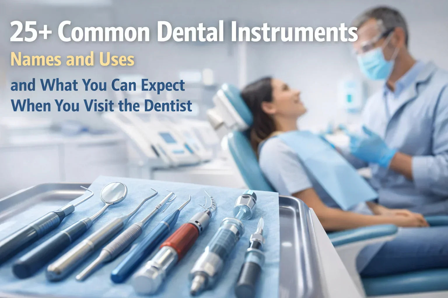 25+ Common Dental Instruments Names and Uses and What You Can Expect W ...